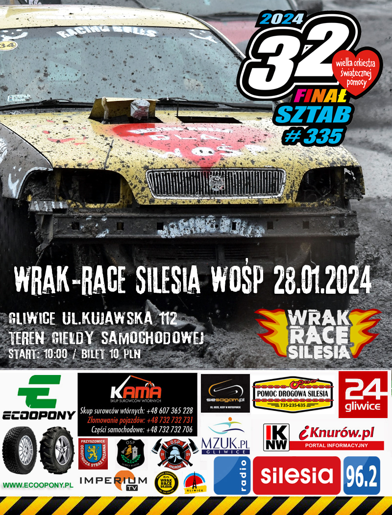 SieScigam.pl | Kalendarz - WRAK-RACE Silesia WOŚP EDITION